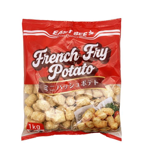 【商品特徴】食べやすく使いやすい1口サイズの俵型ハッシュポテトです。１個約8.6gで、１袋に110〜116個入ってます。【常冷区分】 冷凍【メーカー名】(株)トーホー【規格】1kg【調理方法】加熱してお召し上がりください【最終加工地】日本【...