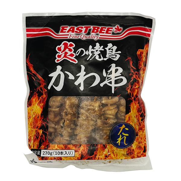 【 商品特徴 】焼き目は香ばしく、皮はジューシーさと濃厚なうまみがある人気部位です。たれ付きで便利！中国産備長炭による「炭火焼」のフレーバーが強く、「酒塩」の手法をもちいて、鶏の旨味が生きています。こだわり原料である「四季鶏」を使用し臭みが...