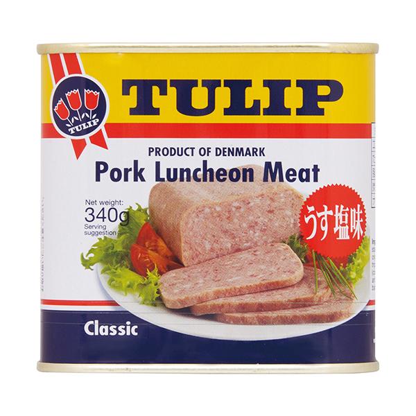 【 商品特徴 】沖縄県民の定番商品。調理が簡単で長期保存もできる、沖縄の大衆缶詰として根付いています。【 常冷区分 】常温【 規格 】340g【 調理方法 】スライスしてフライパンで焼いて召し上がる。【 最終加工地 】デンマーク【 原材料 ...