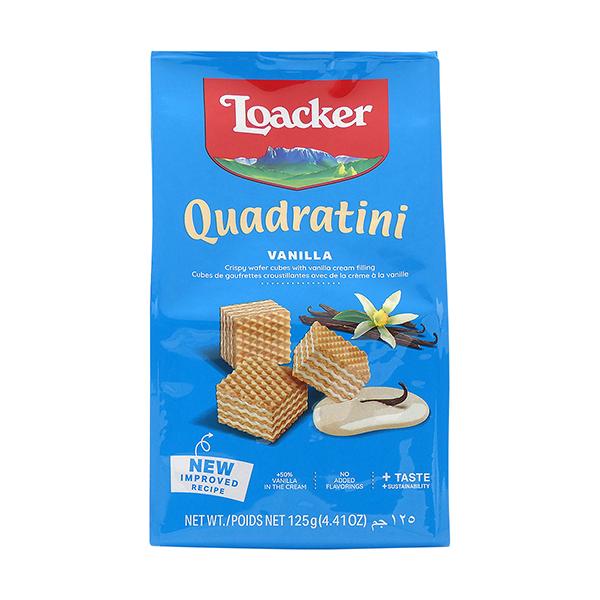 [ 商品特徴 ]香り高いブルボンバニラを使用した一口サイズのウエハース[ 常冷区分 ]常温[ メーカー名 ]ロアカー[ 規格 ]125g[ 調理方法 ]そのままお召し上がりください[ 最終加工地 ]オーストリア[ 原材料 ]小麦粉、ココナッ...