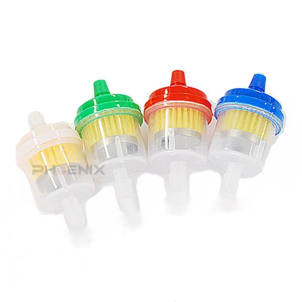 No-1894x2■商品内容：燃料フィルター 2個 (カラーは選択不可 )■6〜7mm用 ( 1/4インチ )■サイズ：画像をご参考ください。■適合車種： 汎用品※必ず実車の装着部の各寸法、形状などをご確認の上ご購入をお願いいたします。■マ...