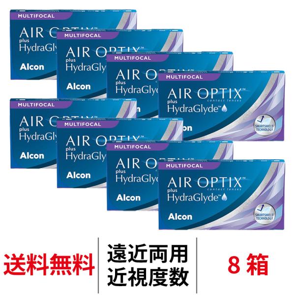 遠近両用■販売名：エア オプティクス HG■内容量：1箱レンズ6枚入り■装用期間：2週間■中心厚：0.08mm(-3.00Dの場合)■Dk/L値　酸素透過率：138.0■含水率：33%(低含水)■B.C：8.6mm■DIA：14.2mm■A...