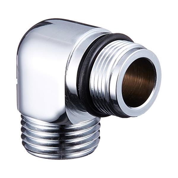 KVK ねじ付シャワーエルボ PZ76 樹脂製