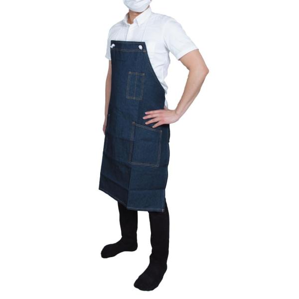 【商品概要】ちょっとオシャレで丈夫な前掛約60×83cm【商品説明】【商品詳細】ブランド：川西工業商品種別：ファッション商品名：川西工業 川西(KAWANISHI) ジーンズ胸当前掛 ロープ ポケット付 #652製造元：川西工業商品番号：#...