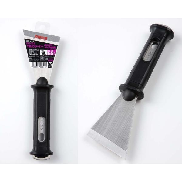 【商品概要】【商品説明】【商品詳細】ブランド：ビッグマン(Bigman)商品種別：DIY・工具・ガーデン商品名：BIGMAN(ビッグマン) ハンマー付Y型ヘラ65mm BH-505製造元：ビッグマン(Bigman)商品番号：BH-50商品内...