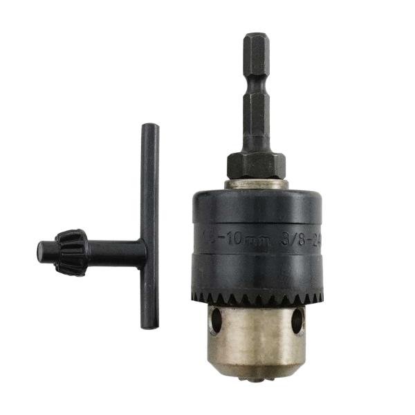 【商品概要】軸径（mm）：6.35六角軸先端工具のつかみ範囲（mm）：口径1.5〜10タイプ：チャックハンドル適応工具：インパクトドライバー付属品：チャックハンドル【商品説明】【商品詳細】ブランド：ビッグマン(Bigman)商品種別：DIY...