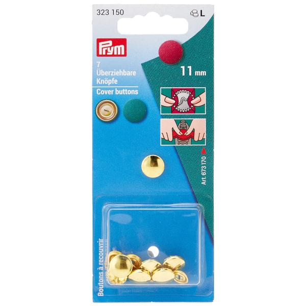 【商品概要】入数：7組サイズ：11mm【商品説明】【商品詳細】ブランド：Prym商品種別：ホビー商品名：プリム(Prym) くるみボタン 補充用 11mm 7組 シルバー 323150製造元：プリム(Prym)商品番号：PRYM_32315...