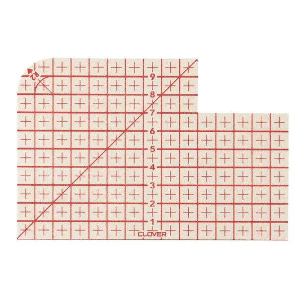 【商品概要】本体サイズ :(約)150×100mmパッケージ重量: 0.02 kg素材: ナイロン対象性別: unisex【商品説明】【商品詳細】ブランド：クロバー(Clover)商品種別：ホビー商品名：Clover アイロン定規 25-0...