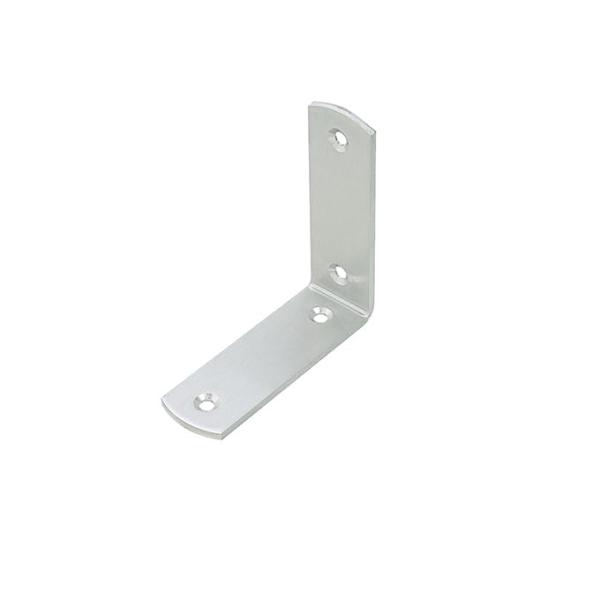 【商品概要】●座操りが両面に付いています。●内向きでも外向きでも使用できます。●皿頭のネジをご使用下さい。●コーナーの補強金具として。●家具の転倒防止に。●棚作りに。●ヘアーライン仕上げ●TYPE：(1) ●L(mm)：35 ●W(mm)：...