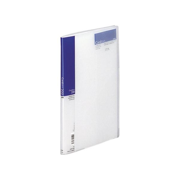 【商品概要】【収容量】200カード【サイズ】A4【ポケット型式】片面ポケット【カード出し入れ】横入れ【機能】交換式背見出し【商品説明】【商品詳細】ブランド：リヒトラブ(Lihit lab.)商品種別：文房具・オフィス用品商品名：リヒトラブ ...