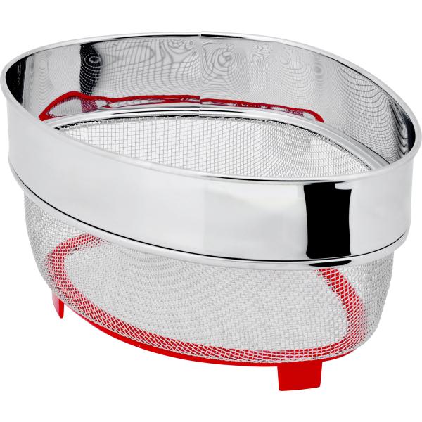 【商品概要】サイズ:217x155x115mm本体重量(kg):0.160素材・材質:18-8ステンレス鋼/ABS樹脂/ステンレス鋼生産国:日本/三条市使用金網:平織/φ0.4x12メッシュ【商品説明】【商品詳細】ブランド：リトルウッド商品...