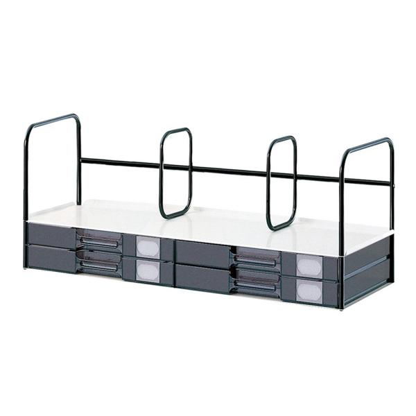 【商品概要】【引出し】A4判横型2列2段(ポリスチレン樹脂製)【引出し内寸法】W315×D220×H37mm【サポーター】2本付(スライド可動式)【商品説明】【商品詳細】ブランド：ライオン事務器商品種別：文房具・オフィス用品商品名：ライオン...