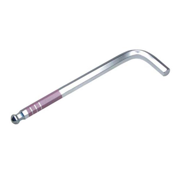 【商品概要】原産国:日本材質:SNCM+V/ハイグレード六角棒スパナ専用材（スペシャルハードクロームメッキ）硬度:HRC55〜59寸法/対辺:（H）:8mm、長さ（L1）:36mm、長さ（L2）:154mm傾き角度:35度【商品説明】【商品...