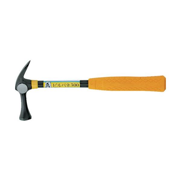 【商品概要】柄材質:スチールサイズ:止付・小々口径:25φ【商品説明】【商品詳細】ブランド：須佐製作所商品種別：木工用ハンマー商品名：須佐製作所 王将 ビルパネ300 黄色 止付 小々 頭径25mm 頭長110mm 全長230mm製造元：須...