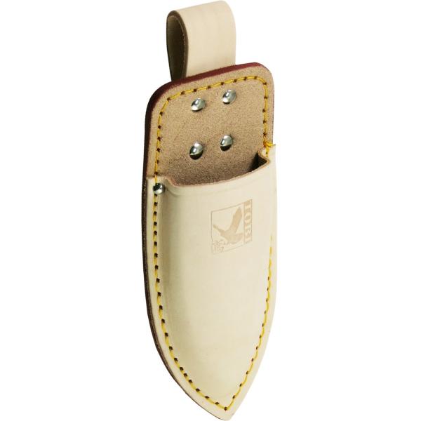 【商品概要】電工・建築・鉄筋・園芸に最適!使いこむほど深まっていく、風合いと品格ヌメ革使用で鋲止め仕上げの剪定鋏ケースです。直型で鋏の出し入れがスムーズにできます。【商品説明】革にこだわるすべての職人へ。<br>使い込むほど深ま...