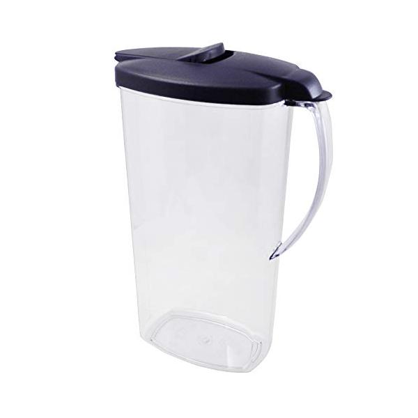 【商品概要】サイズ(約):185×100×高さ277mm、容量:2.1L本体重量(約):337g素材・材質:本体/AS(アクリロニトリル・スチレン)樹脂、フタ/ポリエチレン、フラップ/PP(ポリプロピレン)生産国:日本耐熱温度:本体/100...