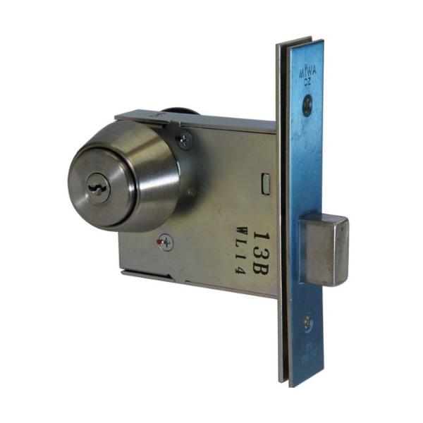 【商品概要】MIWA　BH-1からの交換用錠前セット（シリンダー−サムターン）バックセット51ｍｍ用戸厚は33〜42ｍｍに対応U9シリンダー、キー3本付きシルバー色（ステンレスHL）【商品説明】MIWAの廃番になった本締まり錠「BH」の補修...