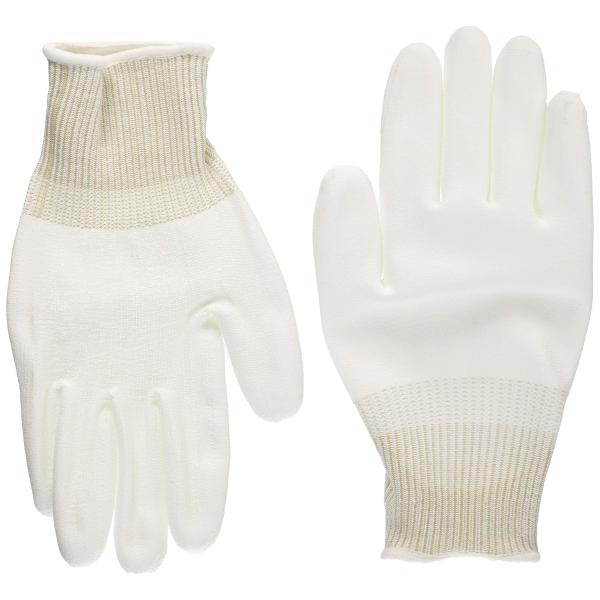 【商品概要】●ゲージ:13ゲージ●耐切創レベル2(EN388)●色:ホワイト●サイズ:L●全長(cm):23.5●手のひら周り(cm):18.5●中指長さ(cm):7.7●質量(g):47【商品説明】【商品詳細】ブランド：東和コーポレーショ...