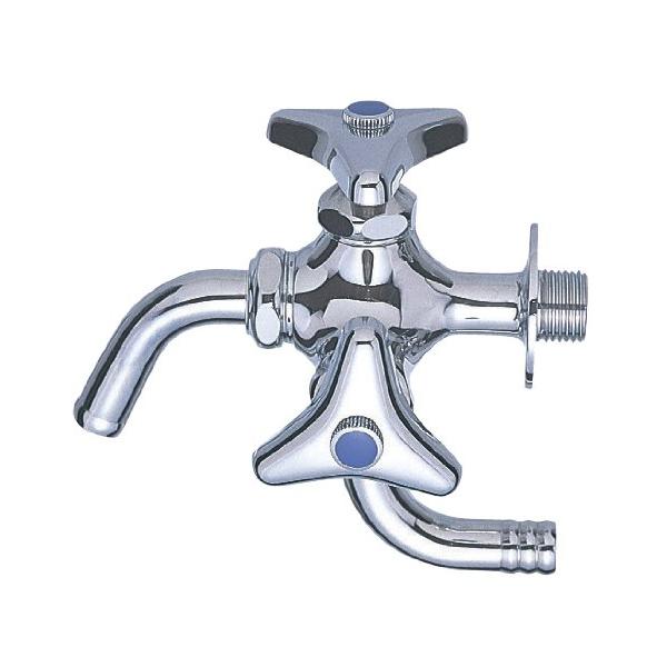 【商品概要】原産国:日本ホース接続部:PT32吐水口:PY12J-64X-16【商品説明】【商品詳細】ブランド：SANEI(サンエイ)商品種別：DIY・工具・ガーデン商品名：SANEI(サンエイ) 【万能二口横水栓 寒冷地仕様】 呼び13 ...