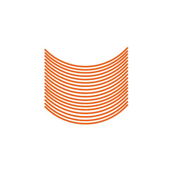 【商品概要】汎用品 二輪車用リムサイズ:15インチカラー:ソリッドタイプ オレンジ 【文字なし 無地】ライン幅:4mm付属品:MDFロゴステッカー5枚、予備デカール2枚、貼付け説明書【商品説明】【商品詳細】ブランド：エムディーエフ(Mdf)...