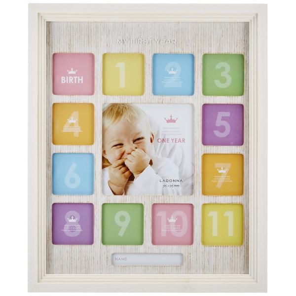 【商品概要】サイズ：約W24.5 H29.4【商品説明】【商品詳細】ブランド：LADONNA商品種別：ベビー＆マタニティ商品名：ラドンナ フォトフレーム ベビー ホワイト サイズ：約W24.5 H29.4 LB18-130-WH製造元：ラド...