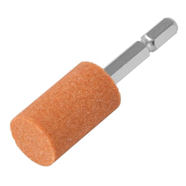 【商品概要】用途:HSS鋼、特殊鋼、合金工具鋼等のバリ取り、金型修正、溶接ビート除去等作業に呼び寸法:19ｍｍ×32ｍｍ軸:六角軸(6.35ｍｍ)最大許容回転数:5000min-1(r.p.m.)(電気ドリル使用時)粒度:#60注意:電動工...