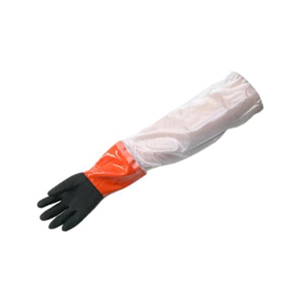 【商品概要】色；オレンジ 　サイズ；L　全長；65cm　　中指長さ；8cm　手の平周り；24cm 　材質；塩化ビニール、アクリル、繊維入塩ビシート【商品説明】【商品詳細】ブランド：三重化学工業商品種別：産業・研究開発用品商品名：三重化学工業...