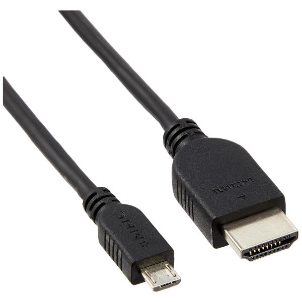 【商品概要】ケーブル形状 : USB microBオス-HDMI TypeA オスケーブル長 : 1.5M金メッキピンを採用 : さびに強く、経年変化による画質・音質の劣化を防ぎます二重シールドケーブルを採用 : 外部ノイズの干渉から信号を...