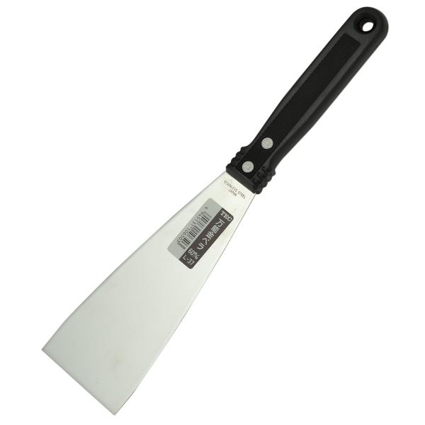 【商品概要】先巾:60mm全長:282mm【商品説明】【商品詳細】ブランド：ライフテック商品種別：DIY・工具・ガーデン商品名：テック(TEC) プラ柄ステン万能金ベラ 黒 L-37製造元：ライフテック商品番号：L-37色：黒【当店からの連絡】