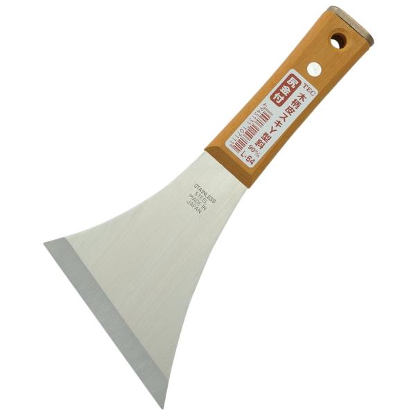 【商品概要】刃幅:90mm全長:200mm【商品説明】【商品詳細】ブランド：ライフテック商品種別：DIY・工具・ガーデン商品名：テック(TEC) 木柄尻金付ステン皮スキ Y型斜 L-64製造元：ライフテック商品番号：L-64色：木柄【当店か...