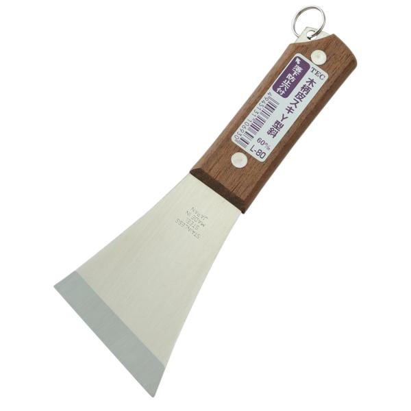 【商品概要】刃幅:60mm全長:180mm【商品説明】【商品詳細】ブランド：ライフテック商品種別：DIY・工具・ガーデン商品名：テック(TEC) 落下防止穴付高級木柄ステン皮スキ Y型斜 L-80製造元：ライフテック商品番号：L-80色：木...