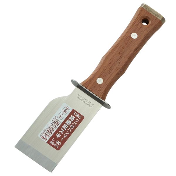 【商品概要】刃幅:45mm全長:207mm【商品説明】【商品詳細】ブランド：ライフテック商品種別：DIY・工具・ガーデン商品名：テック(TEC) ツバ付ハンマー高級ステン皮スキ 直型 L-90製造元：ライフテック商品番号：L-90色：混合カ...
