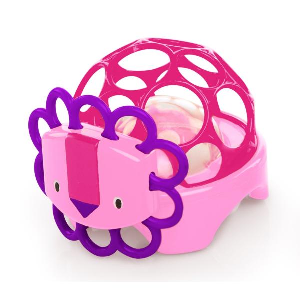 【商品概要】主な製造国 :中国対象年齢 :3月以上【商品説明】【商品詳細】ブランド：kids2商品種別：おもちゃ商品名：O'ball オーボール ピンクローリーラトルズ らいおん (10095) by Kids II製造元：キッズツージャパ...