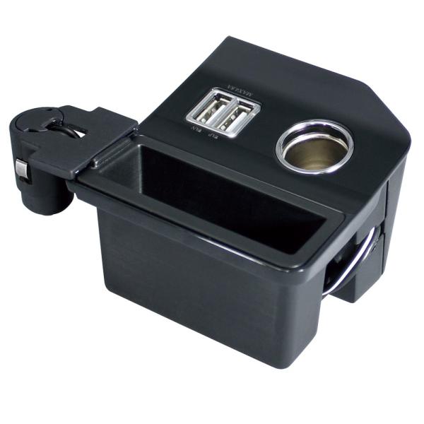 【商品概要】仕様:トヨタ ハリアー(AVU/ZSU60系<2015年4月現在>)の右ハンドル車専用入力電圧:ソケット側・USB側DC12V 出力電圧:ソケット側約DC12V・USB側約DC5V 最大許容出力電流:ソケット側最大7...