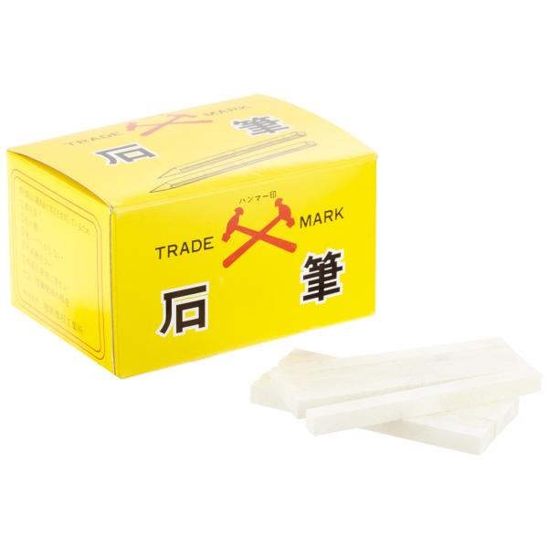 【商品概要】タイプ：2分角サイズ：長さ８０×幅６．４×厚さ６．４mm【商品説明】【商品詳細】ブランド：増田滑石工業所商品種別：DIY・工具・ガーデン商品名：増田滑石工業所　ハンマー印　工業用石筆　No.220 二分角（太角）50本入製造元：...