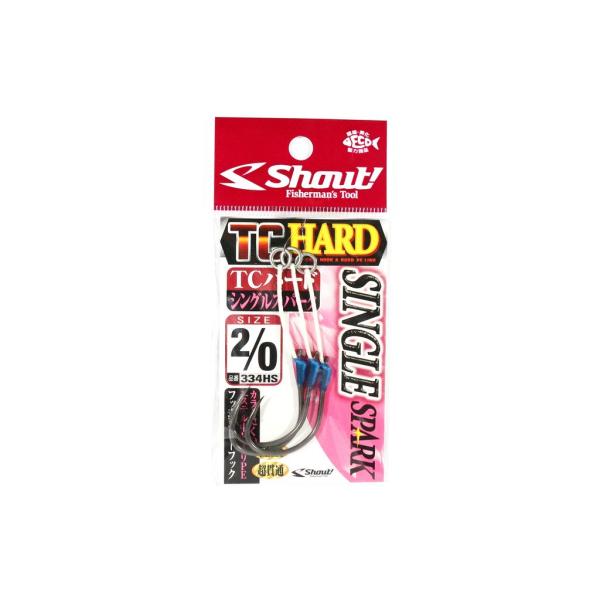 【商品概要】サイズ:2/0【商品説明】【商品詳細】ブランド：シャウト!商品種別：スポーツ＆アウトドア商品名：シャウト(Shout!) 334HS TCハードシングルスパーク 2/0.製造元：シャウト!商品番号：4941430092189商品...