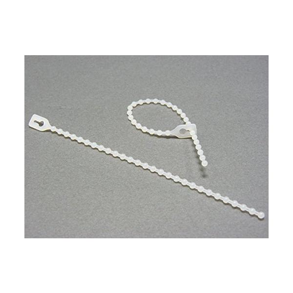 【商品概要】ケーブルの結束に。繰り返し使えます。全長10cm。材質：Nylon（ナイロン）667cmのタイプもございます。（TSTE070PK-W0-30）形状・材質違い取り揃えております。（テクノベインズ　ケーブル結束バンド TST)【商...