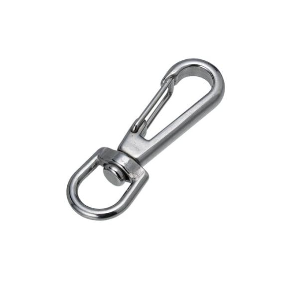 【商品概要】●アイの部分がスイベルで回転しますので、チェーンなどがからみません。●チェーン・ワイヤー・ロープ等の連結金具として、また端末の金具のジョイントに。●チェーン等のよりとりに。●D(mm)：2.5 ●L(mm)：37 ●W(mm)：...