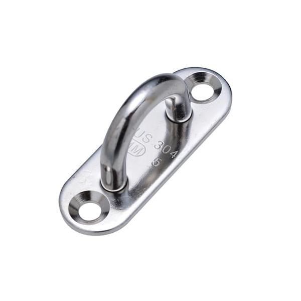 【商品概要】●設置幅の狭い面でも取り付け可能です。●皿頭のねじをご使用ください。●Ｈ寸法が大きいので、物を掛けやすいタイプです。●支柱や壁面等に取り付けます。●D(mm)：6 ●A(mm)：20 ●B1(mm)：60 ●B2(mm)：46 ...