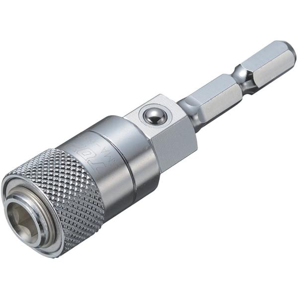 【商品概要】対辺寸法: 13mm13mmの板ラチェット類に装着して、各種六角シャンク製品が手動で使用可能脱落防止用ボール付で接続先が6角でも12角でも接続可能スライドロック式で着脱がスムーズ重量:55g【商品説明】【商品詳細】ブランド：トッ...