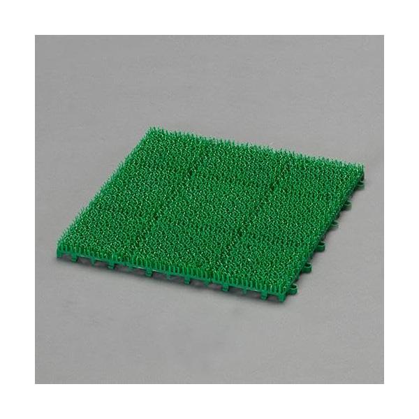 【商品概要】材質:特殊ポリエチレン 若草のような柔らかな感触を再現^サイズ(mm):300×300×20 入数:60枚^カラー:グリーン【商品説明】【商品詳細】ブランド：エスコ(Esco)商品種別：人工芝商品名：300x300mm 人工芝(...