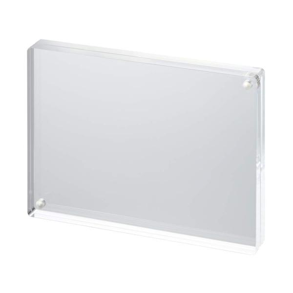 【商品概要】アクリル製 クリスタルシリーズ(クリア・レインボー)耐熱温度:65度【商品説明】【商品詳細】ブランド：アイテック商品種別：ホーム＆キッチン商品名：アイテック ハガキ・フォトフレーム クリアー 125x170x20mm K-909...