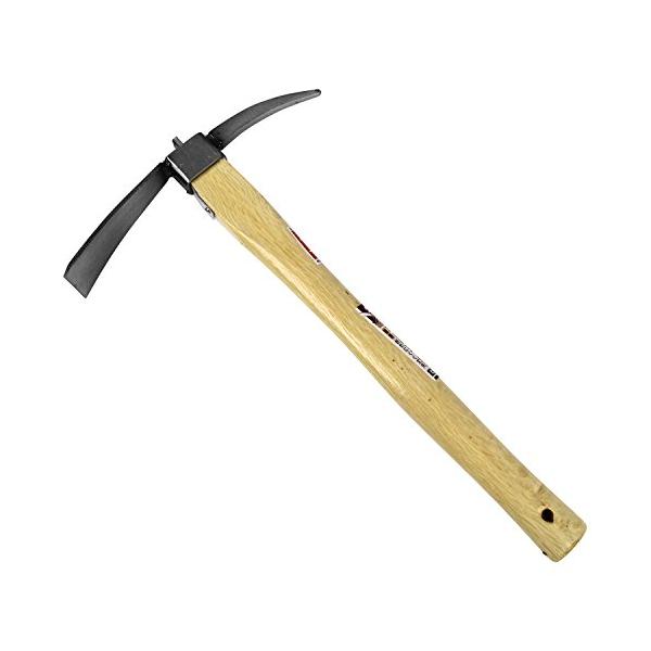 【商品概要】タイプ:ピッケル柄長:約385mm鍬側:約刃幅50mm×刃長110mmピッケル側:約100mmヘッド部:ステンレス(420J2)、柄:樫【商品説明】【商品詳細】ブランド：千吉(Senkichi)商品種別：DIY・工具・ガーデン商...