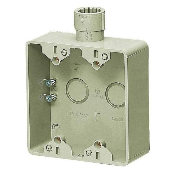 【商品概要】メーカー型式:SW1-16WFG【商品説明】【商品詳細】ブランド：未来工業商品種別：DIY・工具・ガーデン商品名：未来工業 露出スイッチボックス Gタイプ 2ケ用・1方出 PF管16用 ベージュ 1個製造元：未来工業(MIRAI...