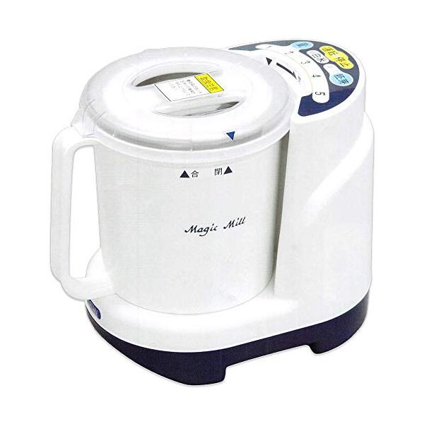 【商品概要】サイズ:高さ23.9×幅17.7×奥行28.7cm電源:AC100V消費電力:280W1年1合~5合まで必要な量を精米白米・胚芽米と2段階精米5合を4.5分で白米に精米本体重量(kg):3【商品説明】【商品詳細】ブランド：サタケ...