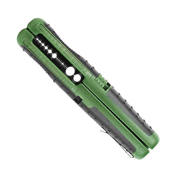 【商品概要】電気工事士試験対応本体サイズ:L122×W28mm重量:48g対応サイズ:低電圧ケーブル/φ8~13mm、一般電線/0..5,1.0,1.5,2.5,4.0,6.0mm2、同軸ケーブル/RG6,RG59材質:本体/ABS・エラス...