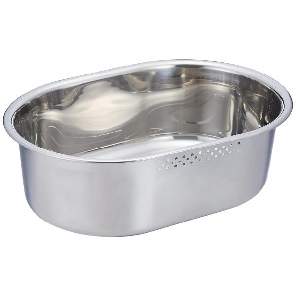 【商品概要】サイズ:34.2×22.8×11.6cm本体:ステンレス鋼、足部:合成ゴム生産国:中国【商品説明】【商品詳細】ブランド：和平フレイズ(Wahei freiz)商品種別：洗い桶商品名：和平フレイズ(Wahei freiz) 洗い桶...