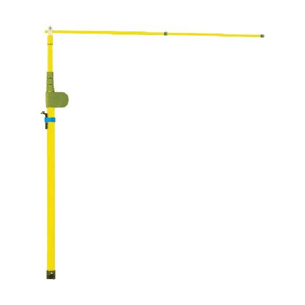 【商品概要】収納寸法(m):1.3使用継管外径寸法(最小径):φ26使用継管外径寸法(最大径):φ35最大測定長さ(m):4(4本継)グラスファイバー伸縮式横棒1.3m【商品説明】【商品詳細】ブランド：宣真工業商品種別：DIY・工具・ガーデ...