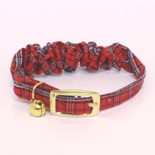 【商品概要】本体サイズ (幅X奥行X高さ) :1×1×30cm本体重量:0.02kg原産国:大韓民国【商品説明】【商品詳細】ブランド：リードッグ商品種別：ペット用品商品名：リードッグ シュシュBチェックピンカラー キャット レッド製造元：リ...