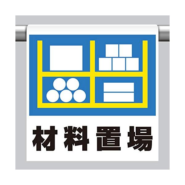 【商品概要】●表示内容：材料置場●取付仕様：裏面マジックテープ式●縦(mm)：600●横(mm)：450●厚さ(mm)：0.35【商品説明】【商品詳細】ブランド：ユニット商品種別：産業・研究開発用品商品名：ユニット ワンタッチ取付標識 材料...